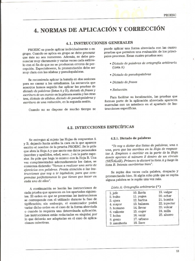PROESC correccion | PDF
