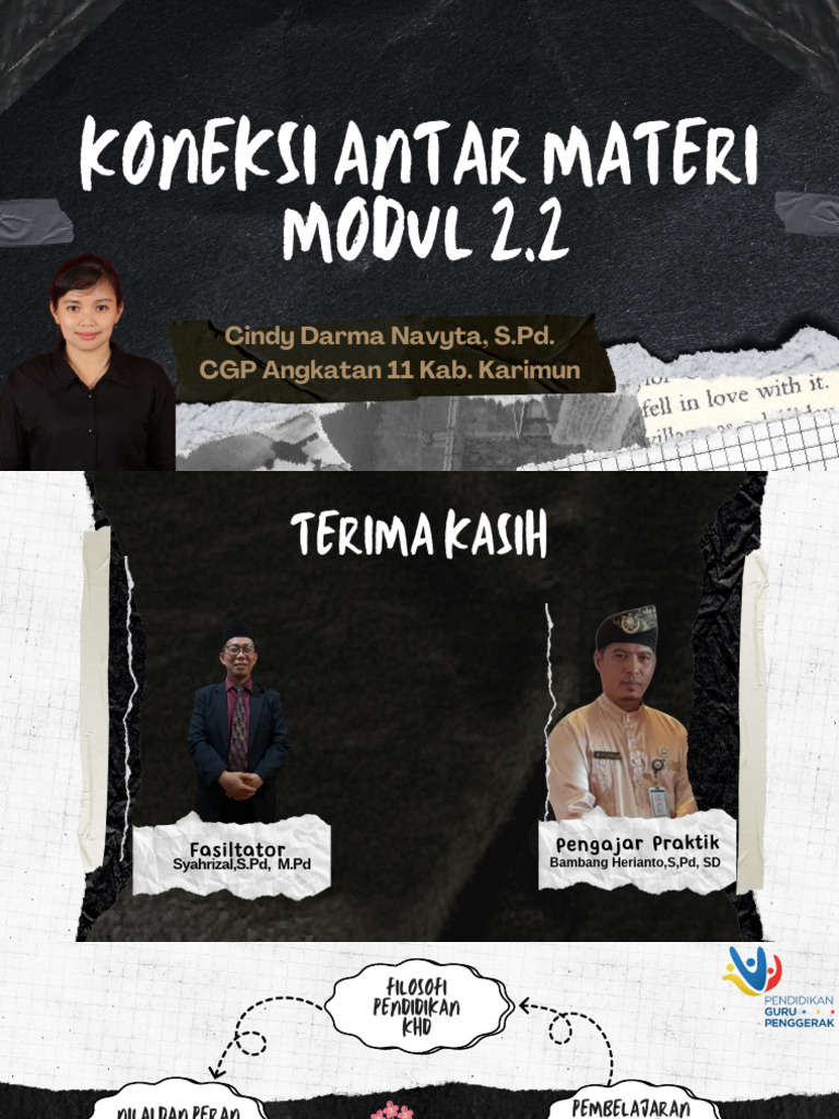 Koneksi Antar Materi Modul 2.2 | PDF