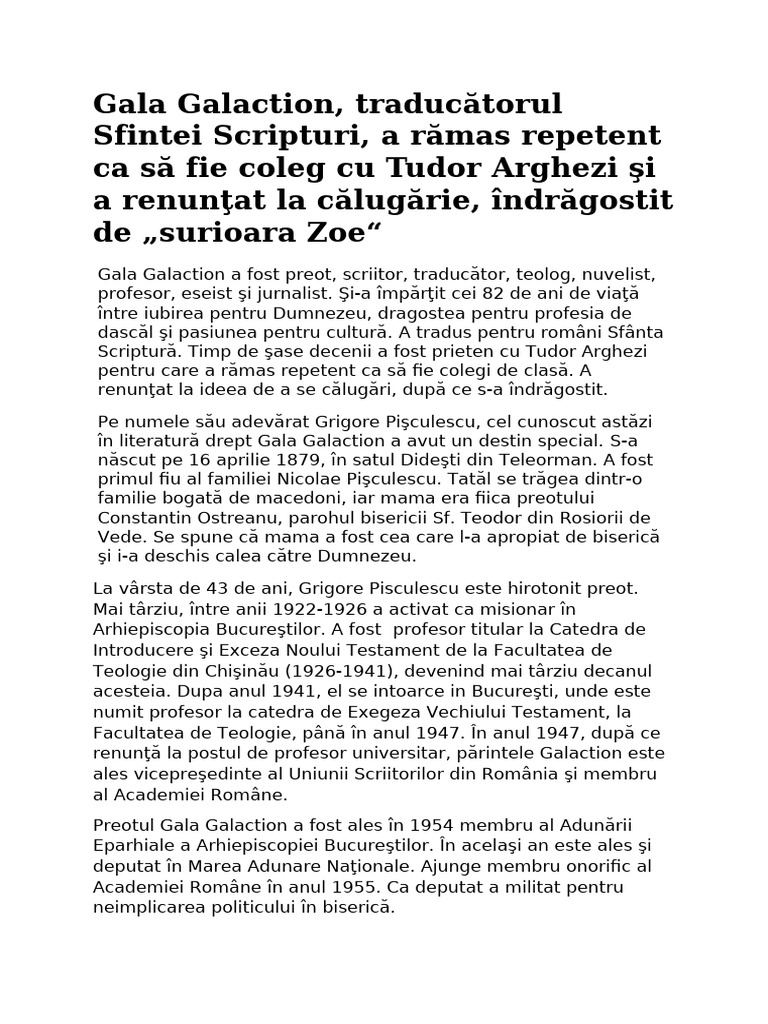 Gala Galaction | PDF