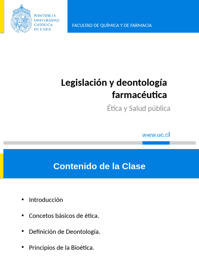 Clase 1 Legislacion 02 2024 Etica SMQ | PDF