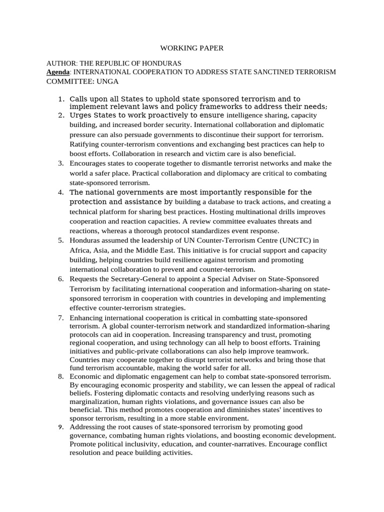 Working Paper Inmun | PDF