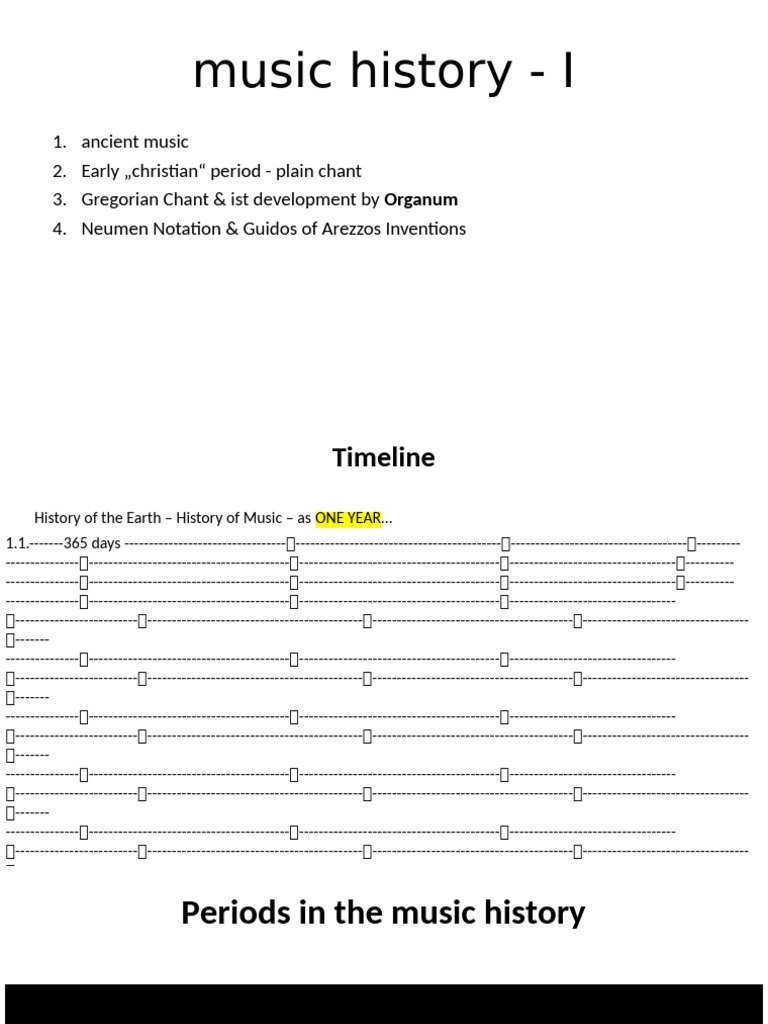 Music History 1 | PDF