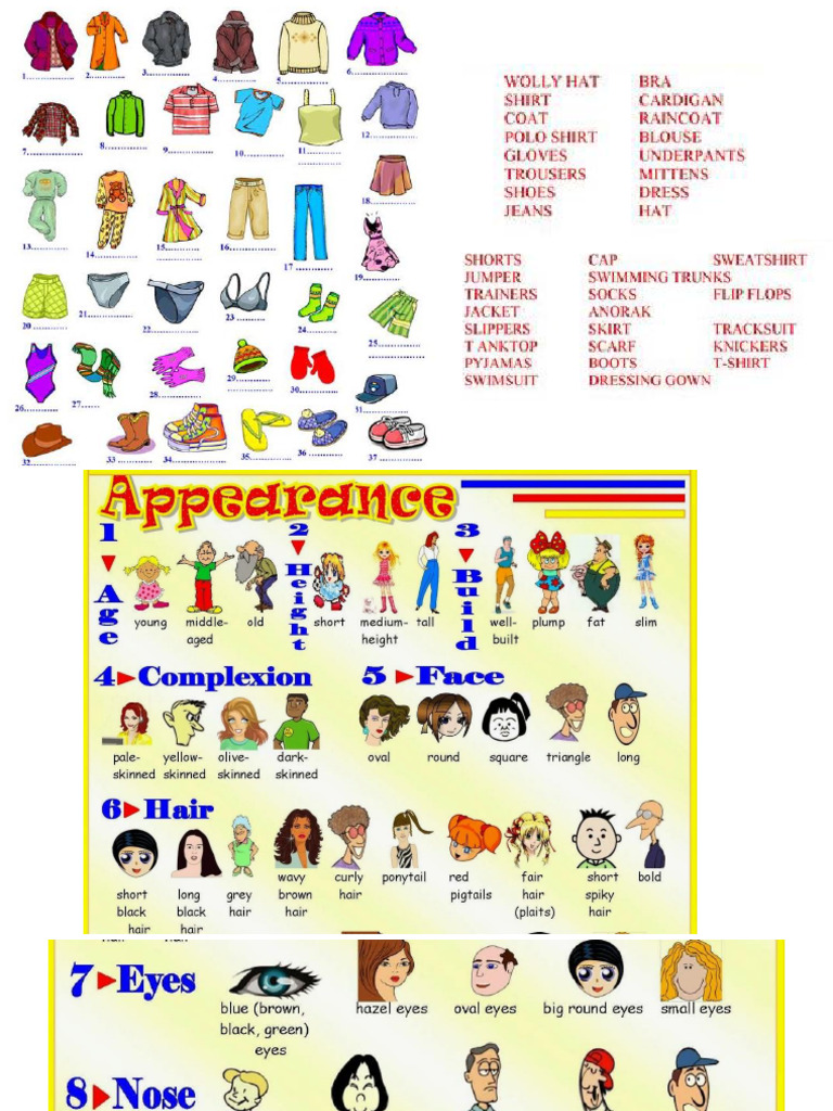 Clothes and Appearance | PDF