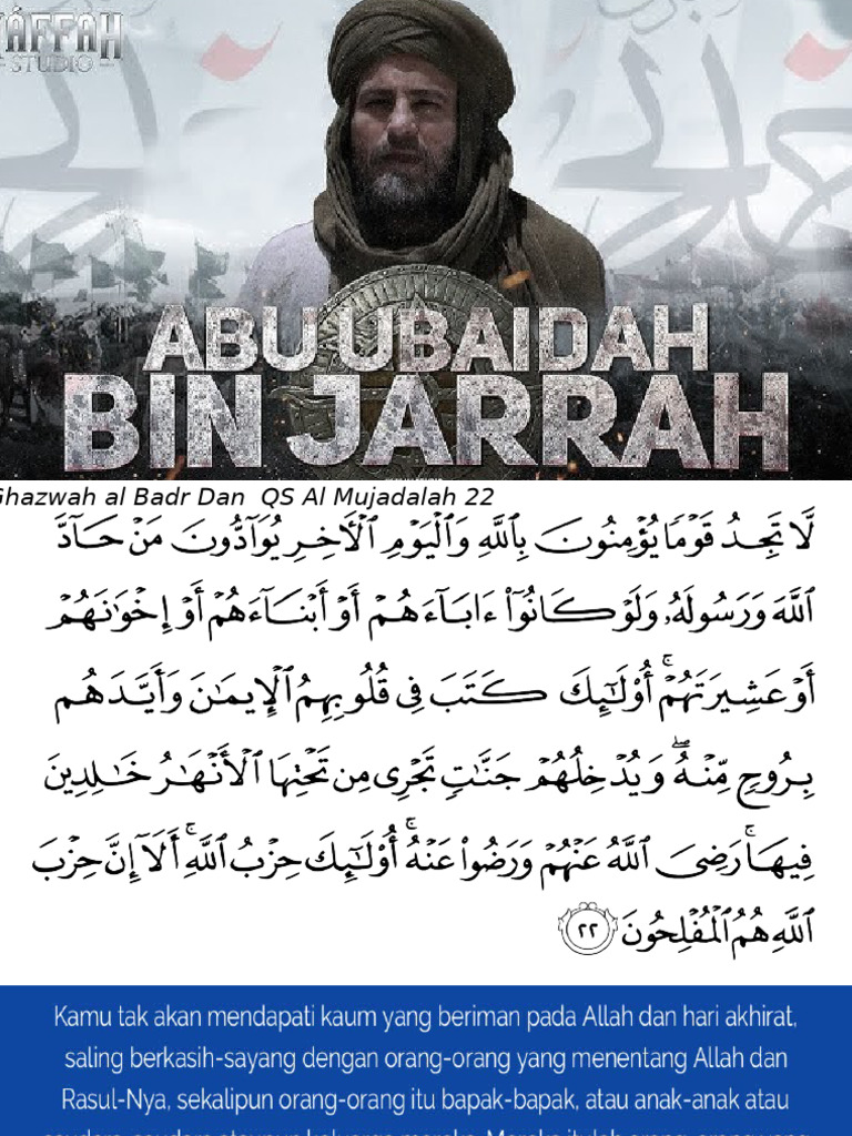 Abu Ubaidah Bin Al Jarrah | PDF