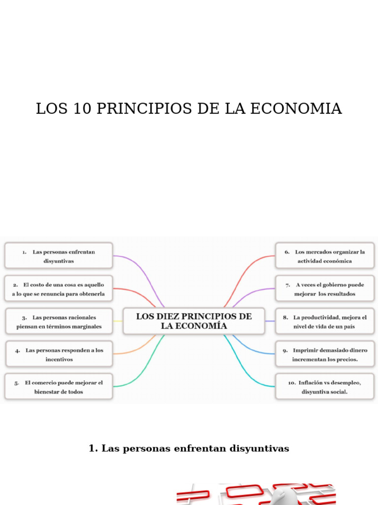 Los 10 Principios de La Economia | PDF