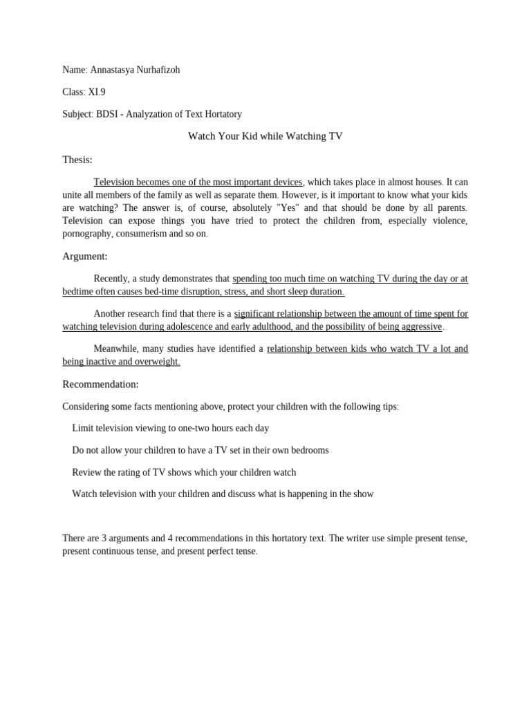 Hortatory Text | PDF
