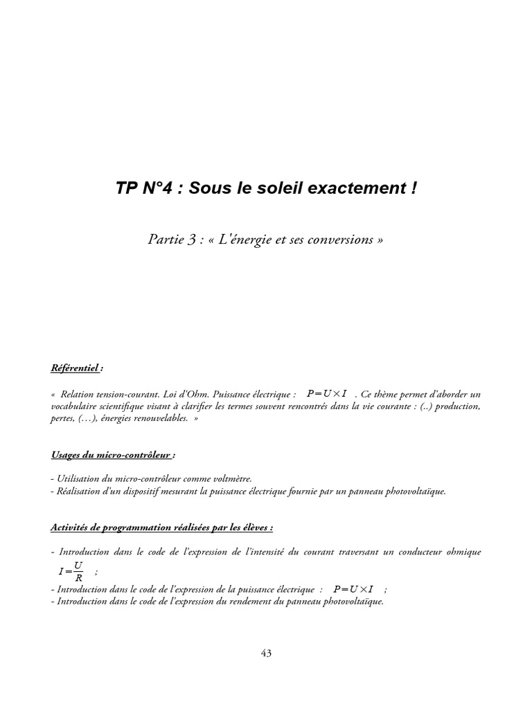 tp4 Projetarduino | PDF