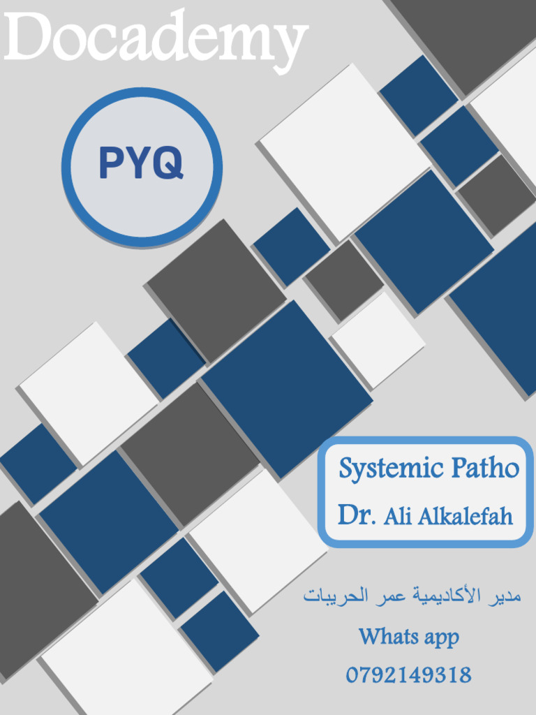 Systemic Patho PYQ | PDF