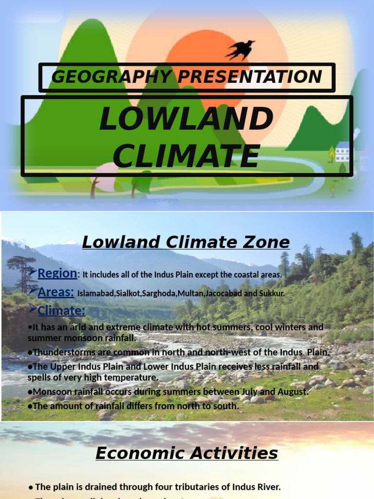 Lowland Climate | PDF