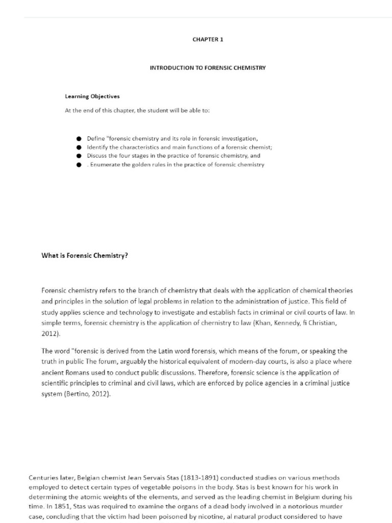 Chapter 1 Intro to for Chem | PDF Chapter 1 Intro to for Chem | PDF
