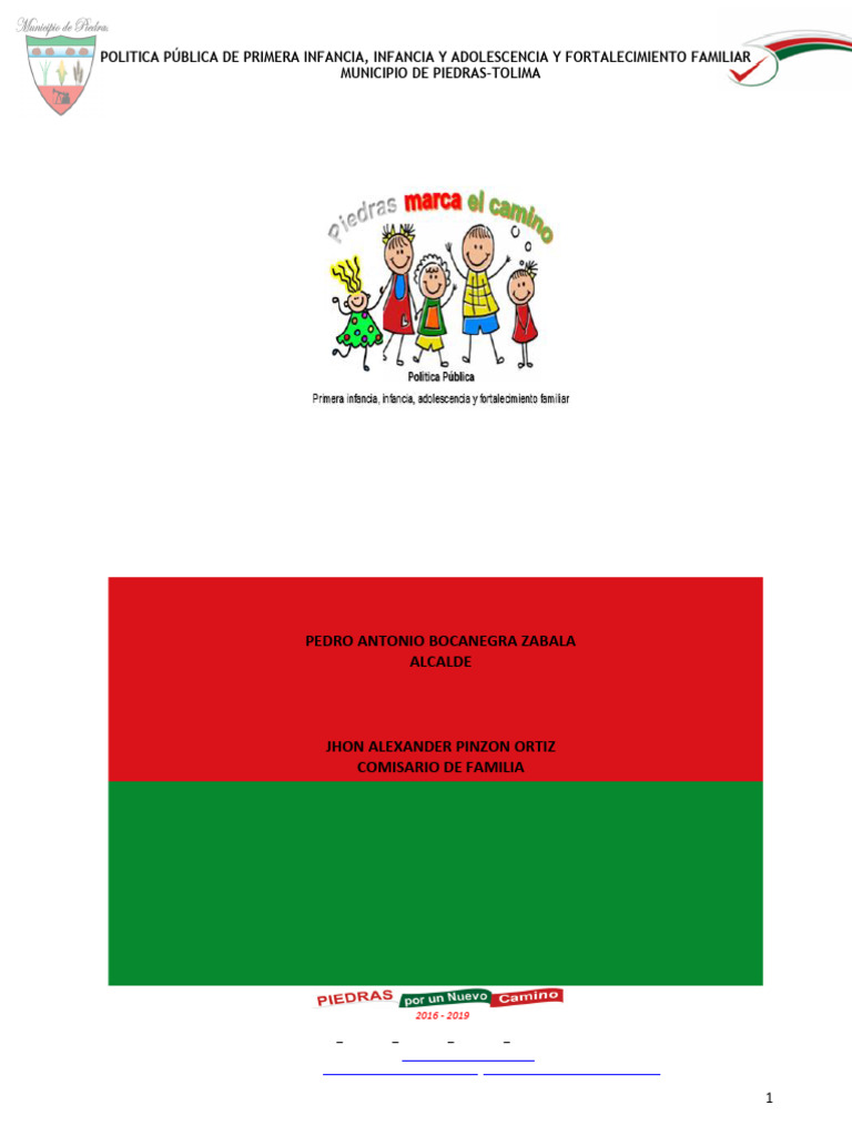 POLITICA PÚBLICA PPIA MUNICIPIO PIEDRAS - Ana Carolina Valderr | PDF