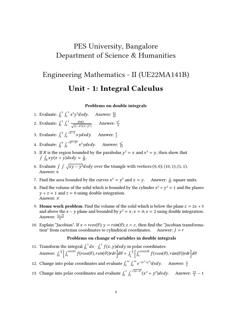 Classwork Problems | PDF