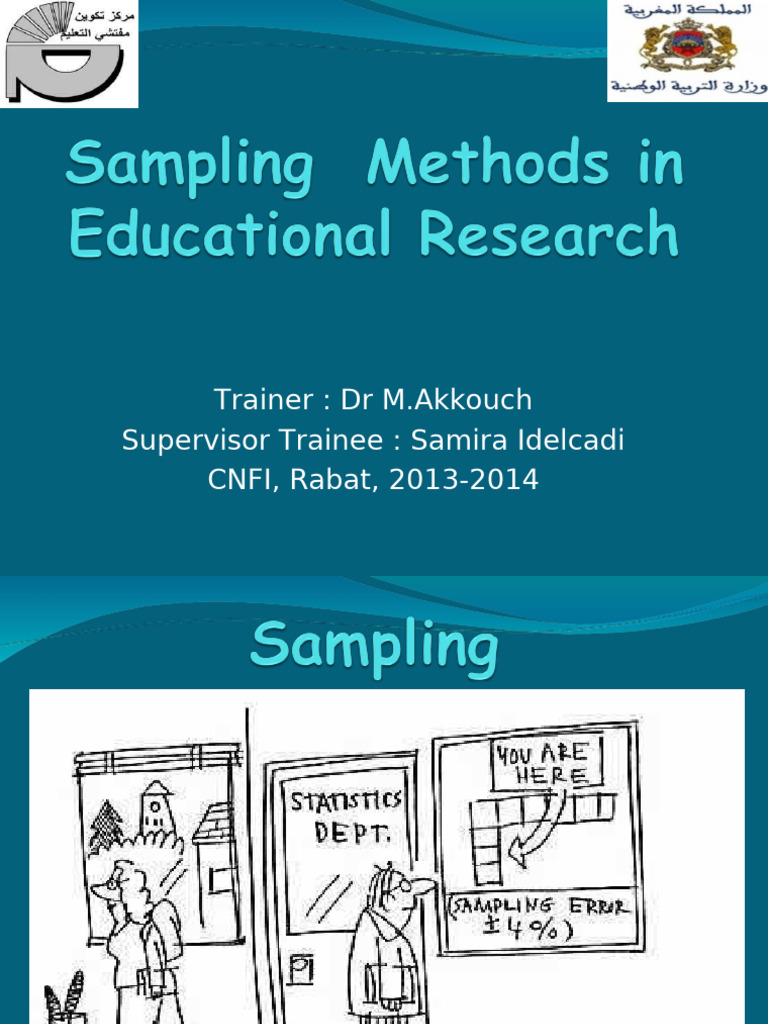 Sampling Methods in Educational Research | PDF