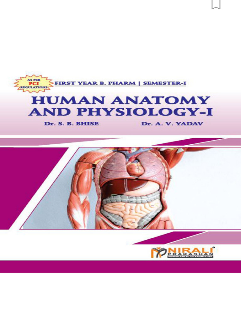 Human Anatomy and Physiology 1st Nirali Publication | PDF