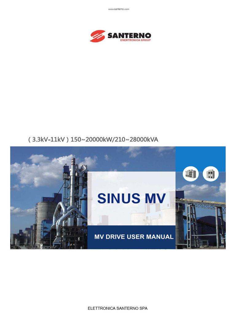 SINUS MV Drive User Maunal 2018 Version | PDF