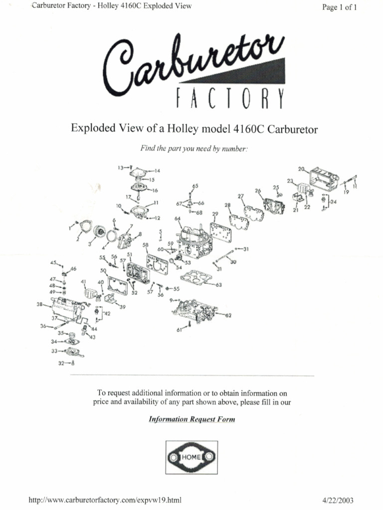 Holly 4160 Carb | PDF