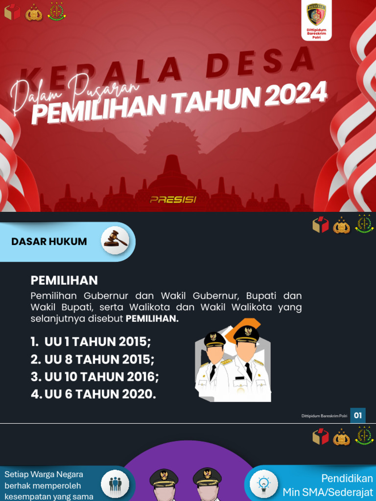 Kades Dalam Pusaran Pemilihan Tahun 2024 | PDF