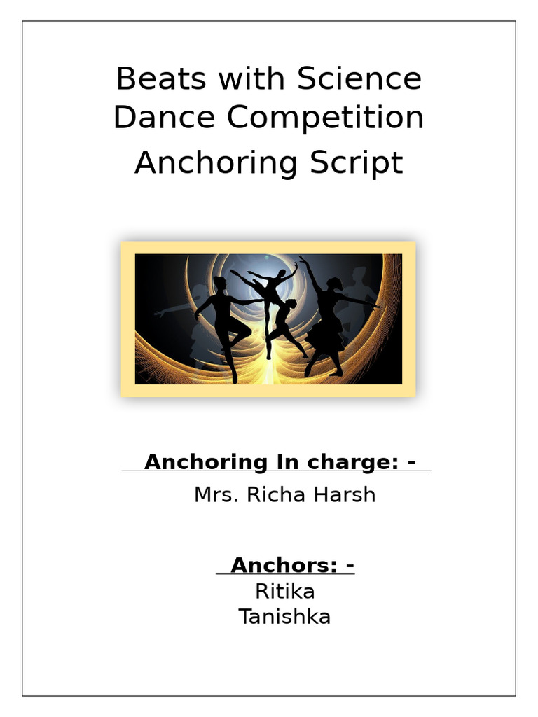 Beats With Science Anchoring Script | PDF | Religion & Spirituality
