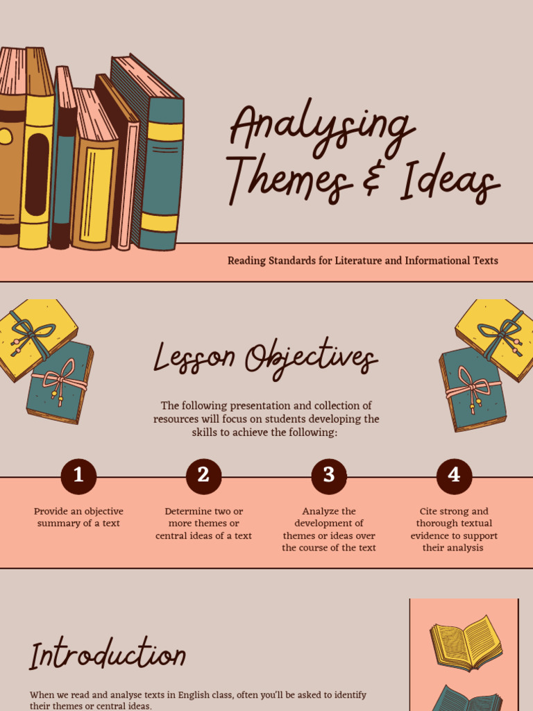 English Analysing Themes and Ideas | PDF
