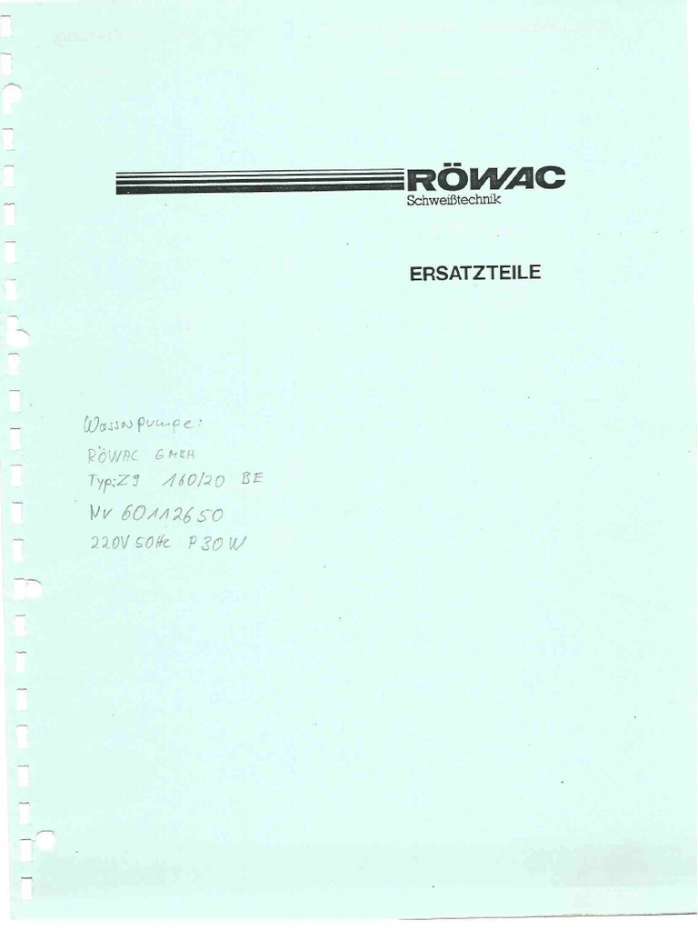 Ersatz Teil Kata Log | PDF