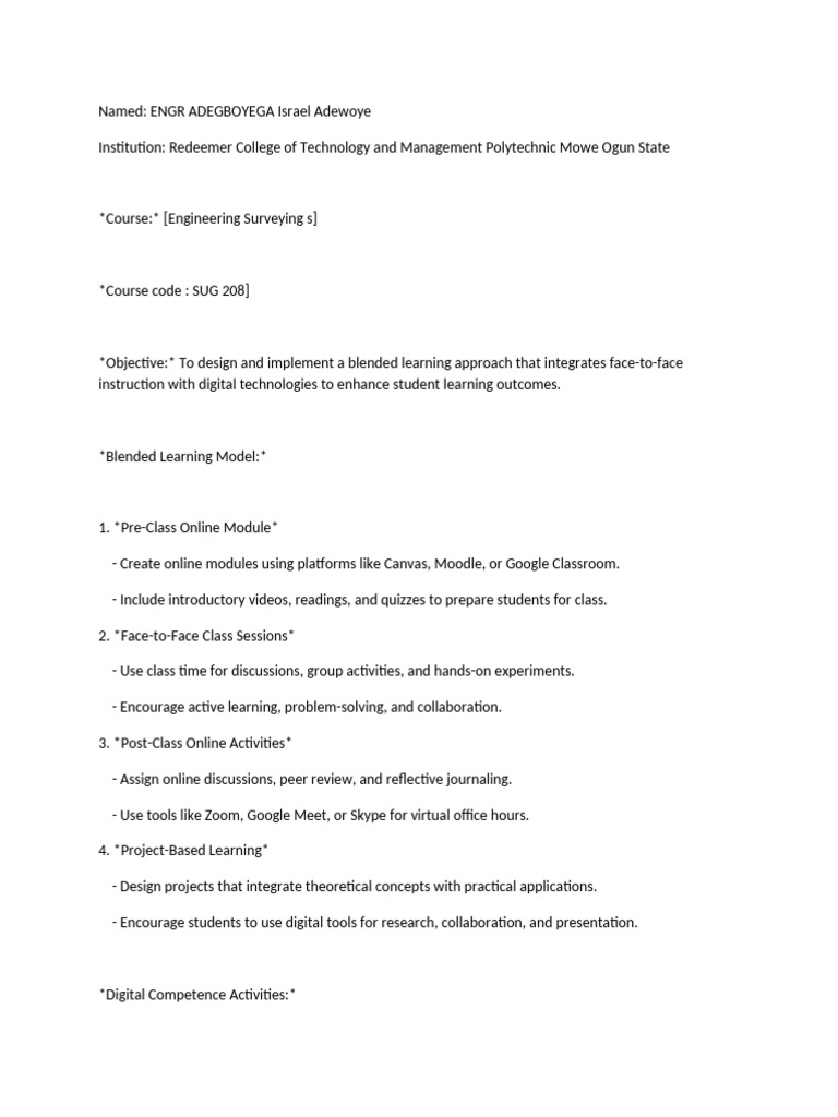 Blended MS Word ENGR ADE-WPS Office | PDF | Educational Technology | Art