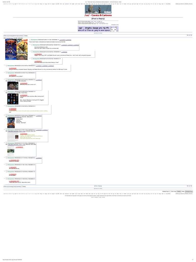 Co - There Hasn't Been A Testosterone Fueled Animated M - Comics ...