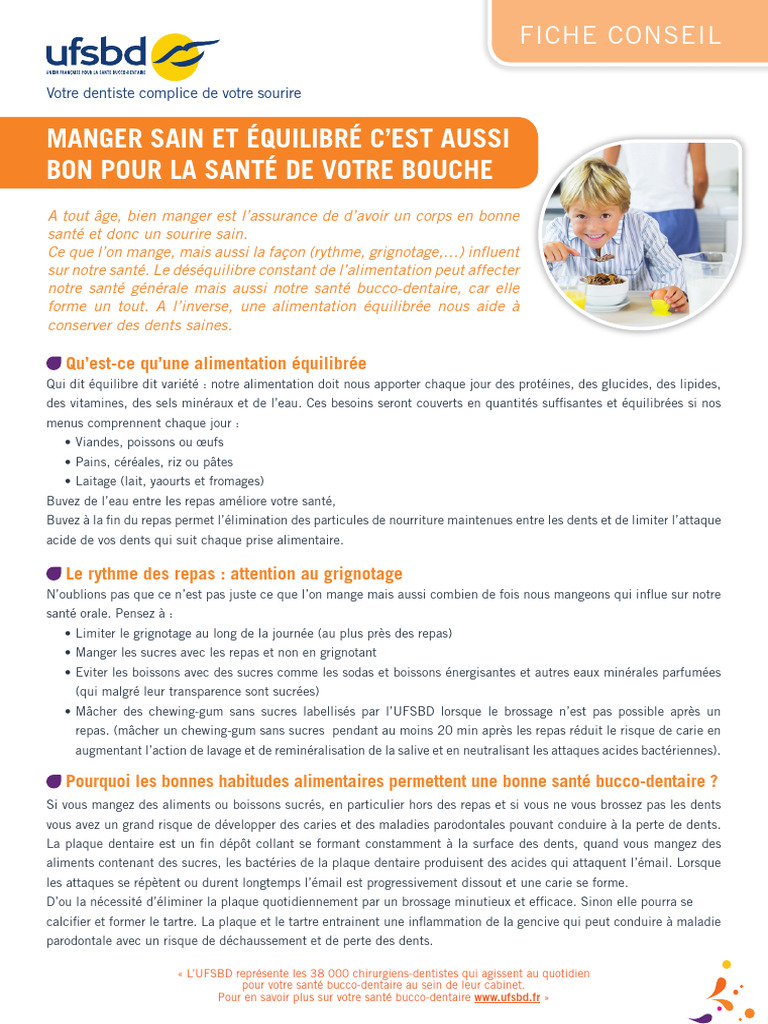 Fiche Manger | PDF