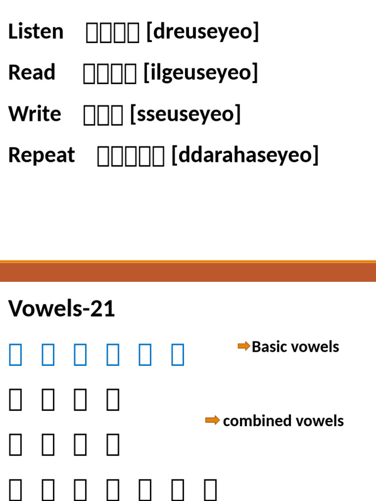 1-2 Vowels&consonants | PDF