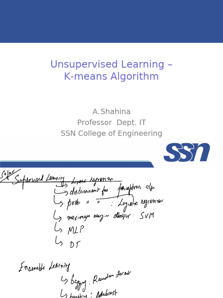 Machine Learning - Kmeans | PDF