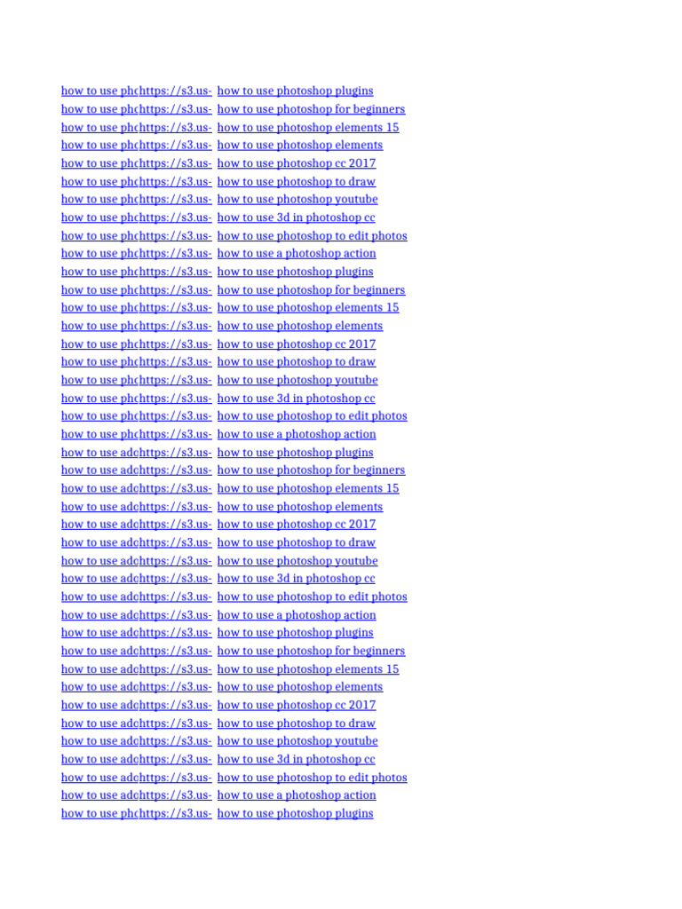 How To Use Photoshop For Graphic Design | PDF