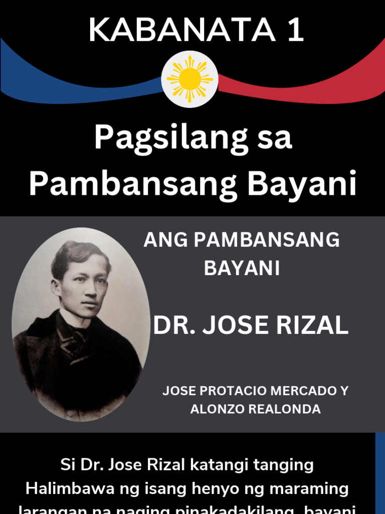 Life and Works of Rizal - KABANATA 1 1 | PDF | Philippines