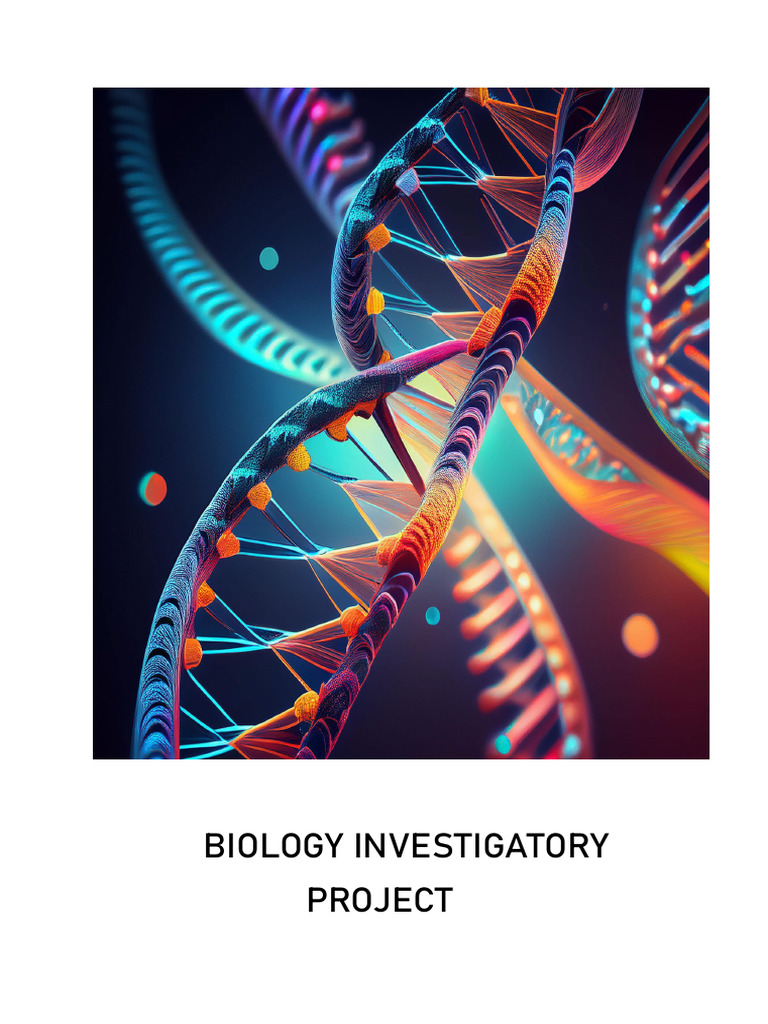 Biology Investigatory | PDF