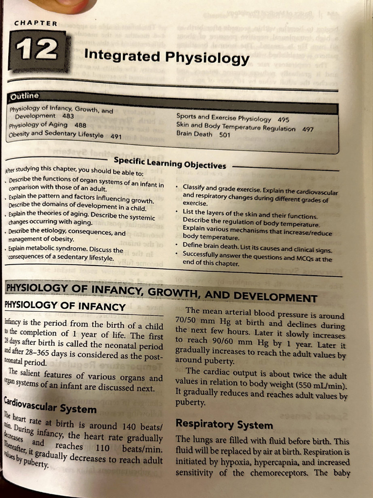 Integrated Physiology | PDF