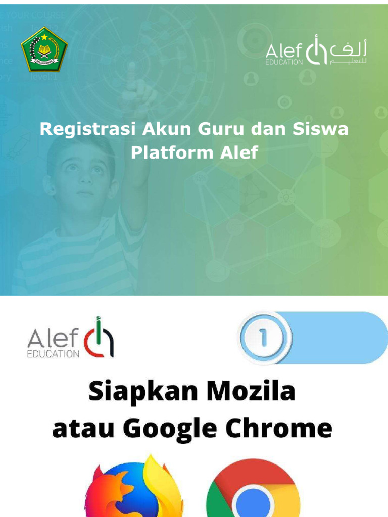 Langkah Pembuatan Akun Guru Lengkap | PDF