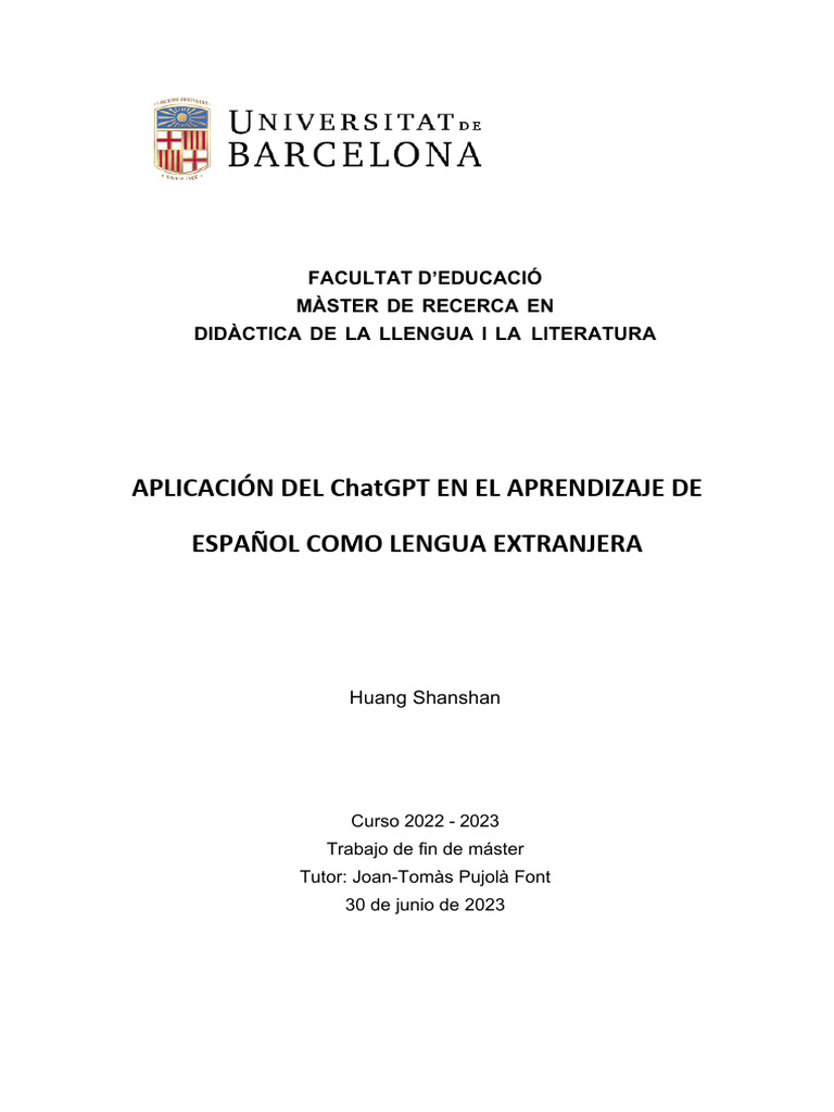 TFM Shanshan Huang | PDF