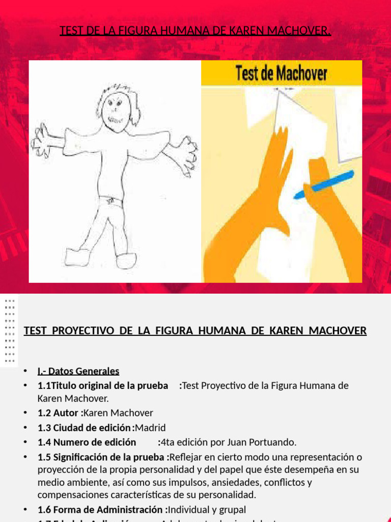 Test de La Figura Humana de Karen Machover | PDF