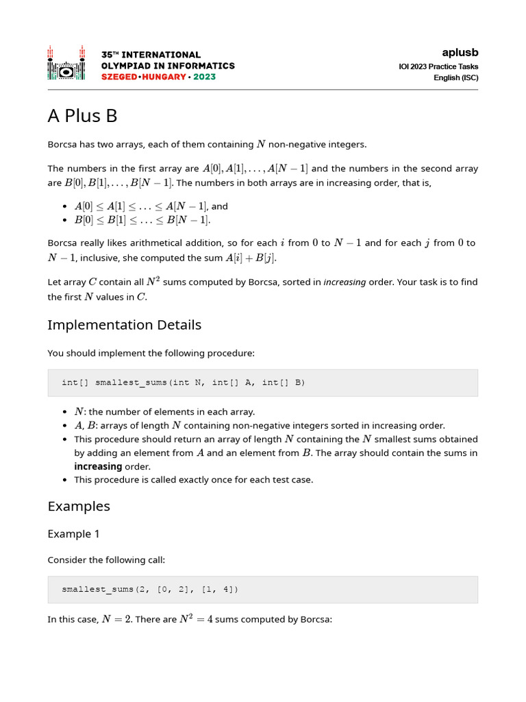 P Aplusb | PDF