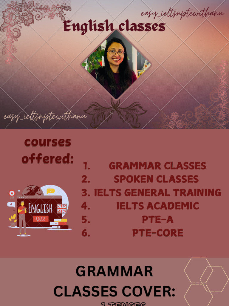 English Classes | PDF