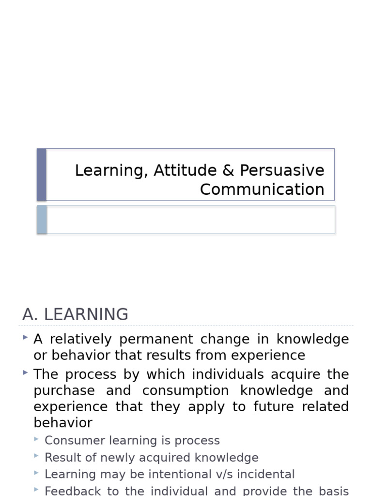 Module 4 - Consumer Behaviour | PDF