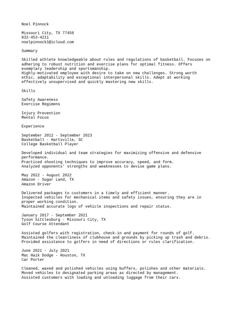 Noel_Pinnock_Resume | PDF