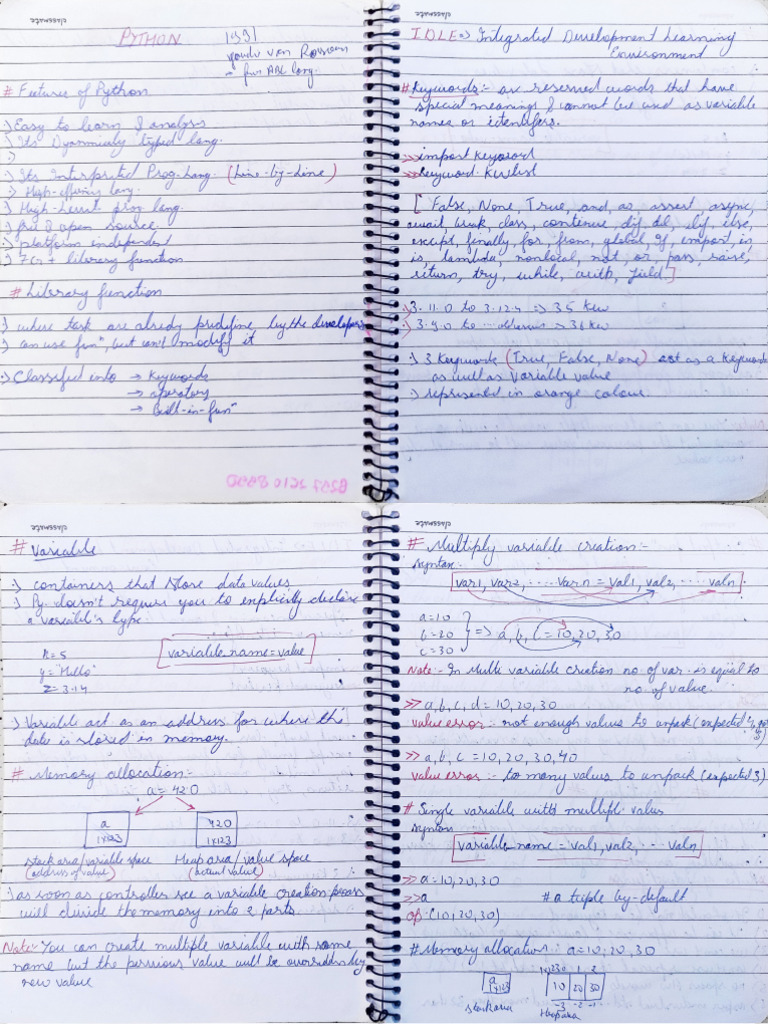 LAX Python Notes | PDF