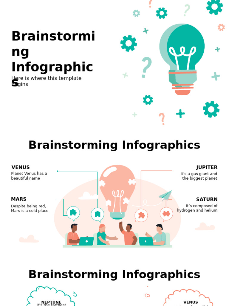 Brainstorming Infographics by Slidesgo | PDF
