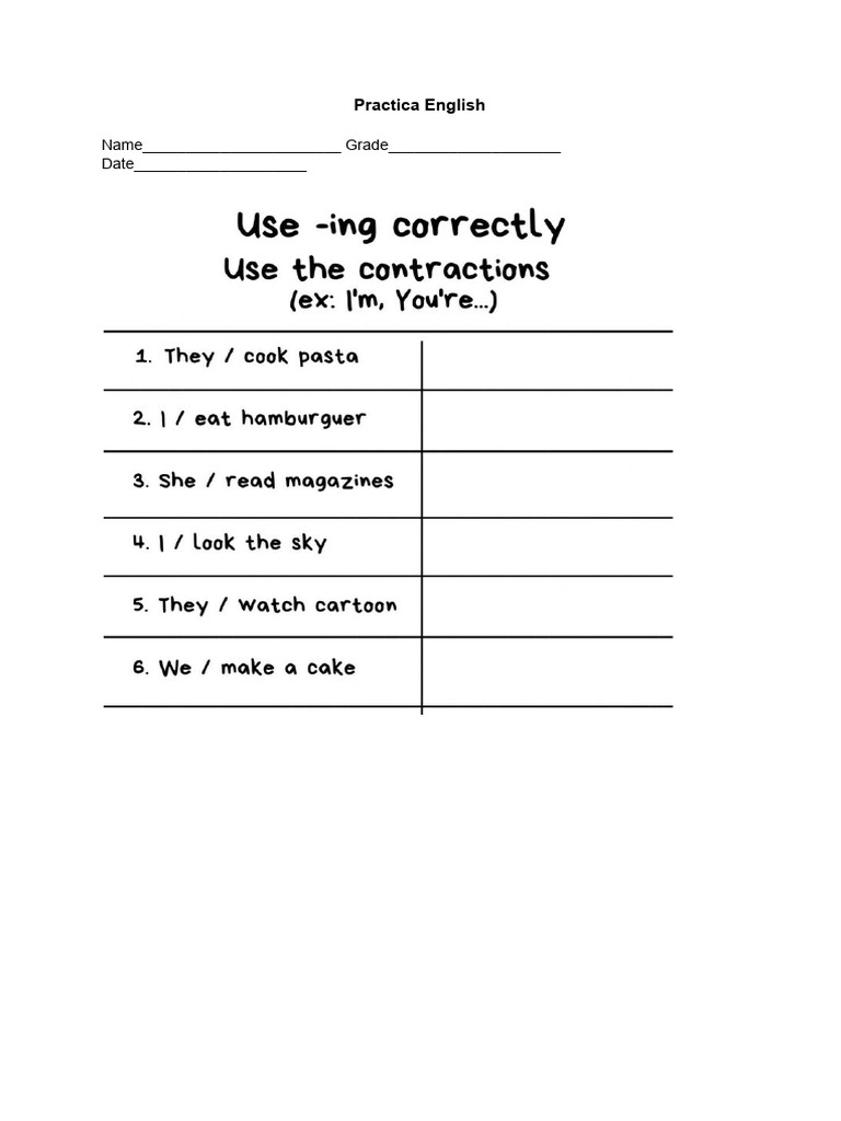 Practica English | PDF | Language Arts & Discipline | Foreign Language Studies