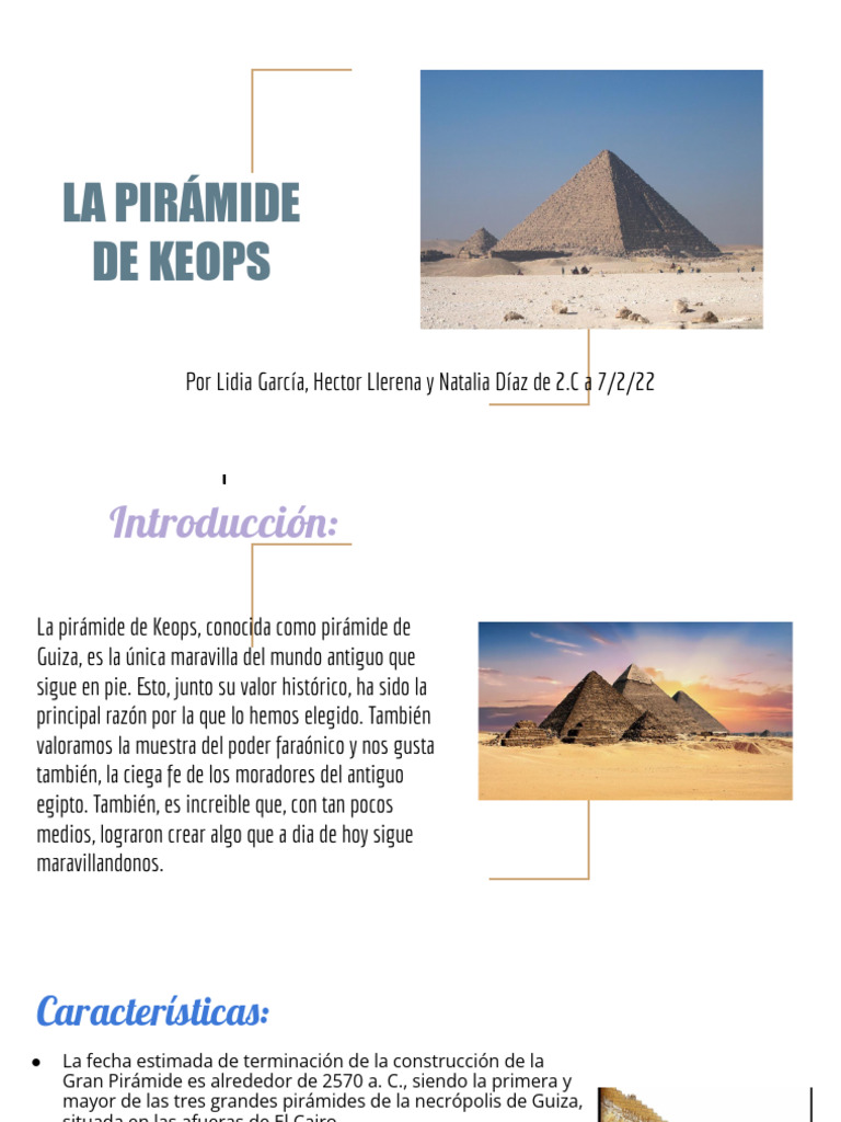 LA PIRAMIDE DE KEOPS 2.0 | PDF