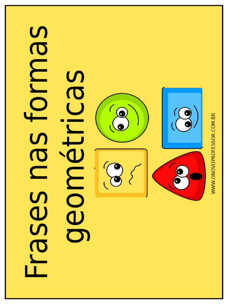Frases Nas Formas Geometricas | PDF