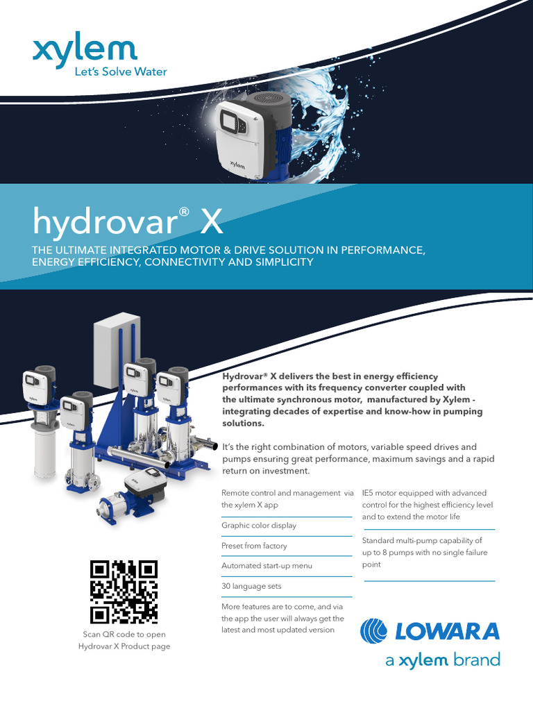 Hydrovar X Technical Brochure | PDF