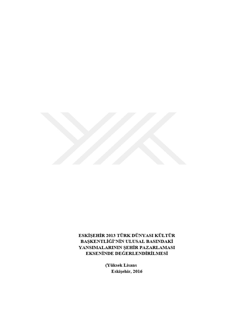 Bayram Karakullukcu Yl Tez | PDF