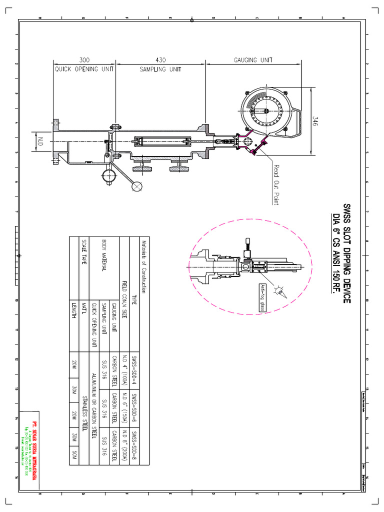 Drawing Slot Dipping Device Dia. 6inch Carbon Steel | PDF