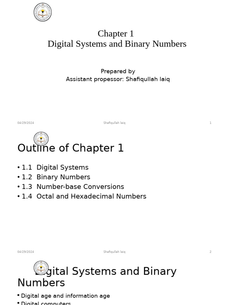 Numbersystems | PDF