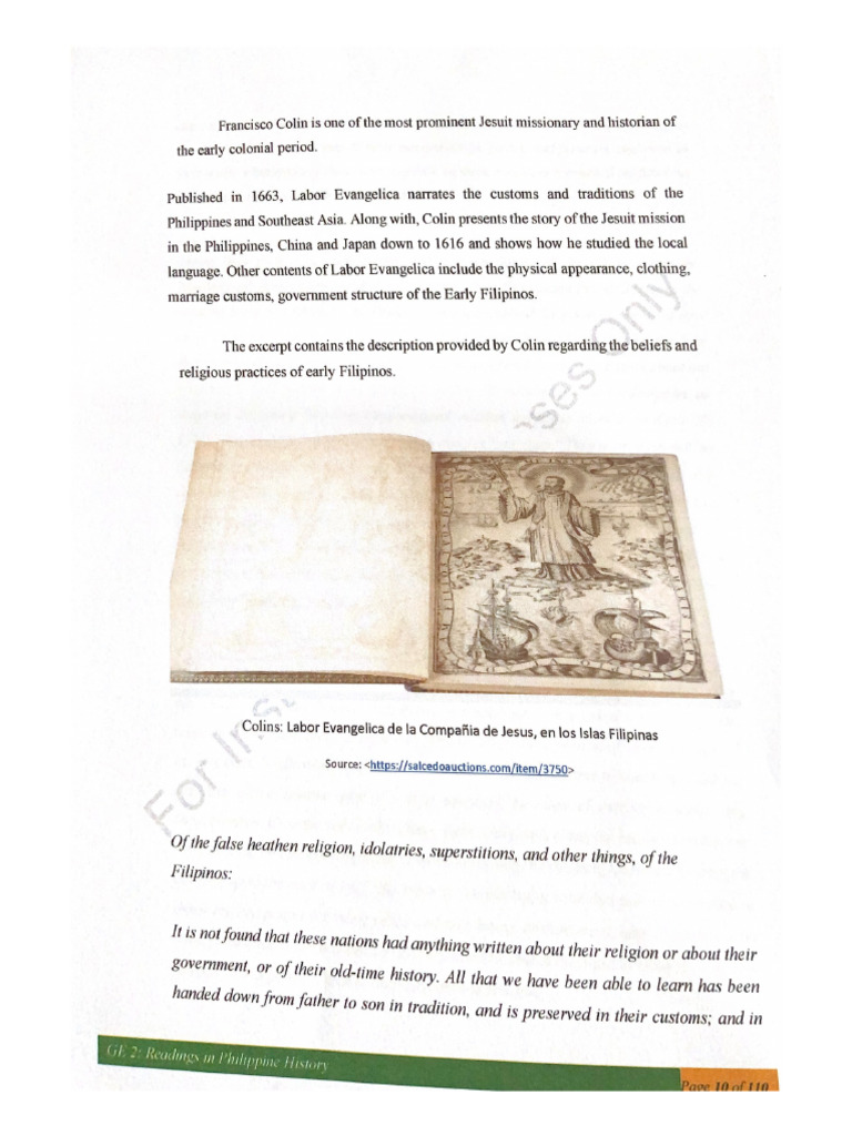 Francisco Colin Is One of The Most Prominent Jesuit Missionary and ...